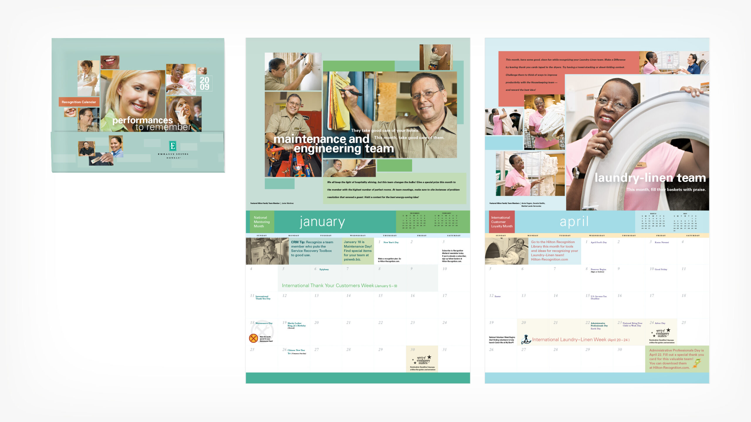 Recognition Calendar Retrospective - RSW Creative