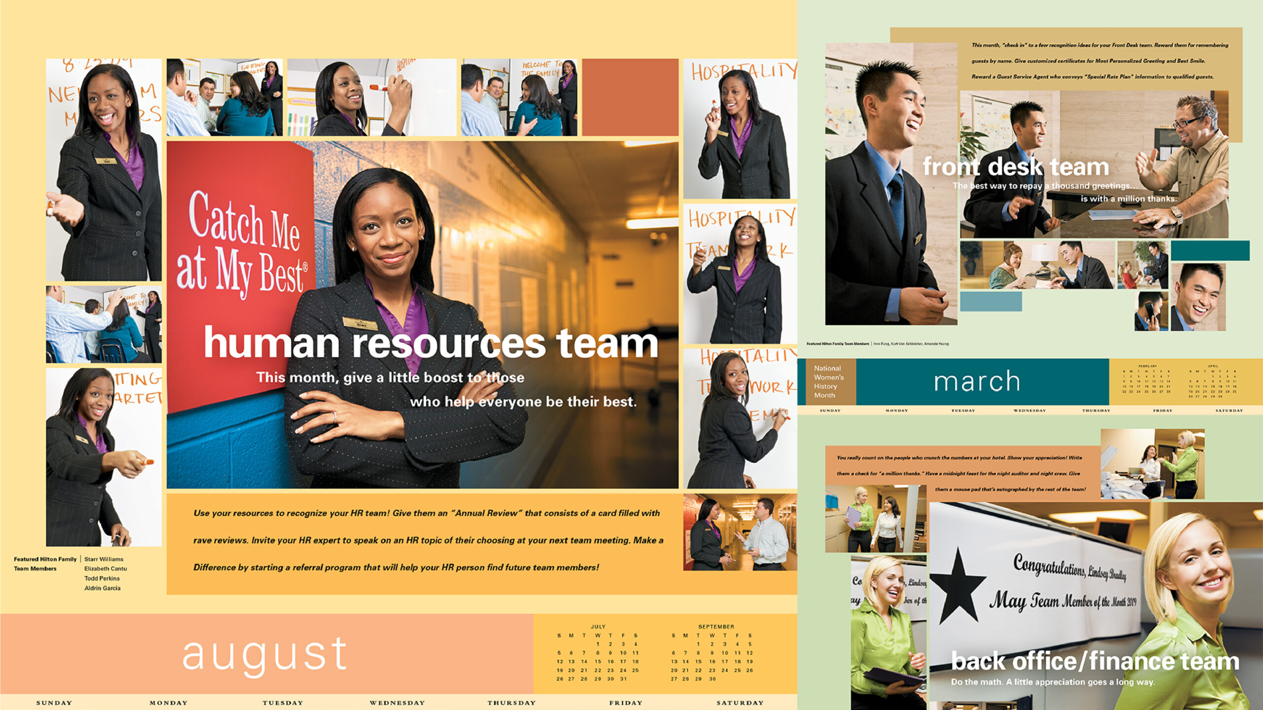 Recognition Calendar Retrospective - RSW Creative