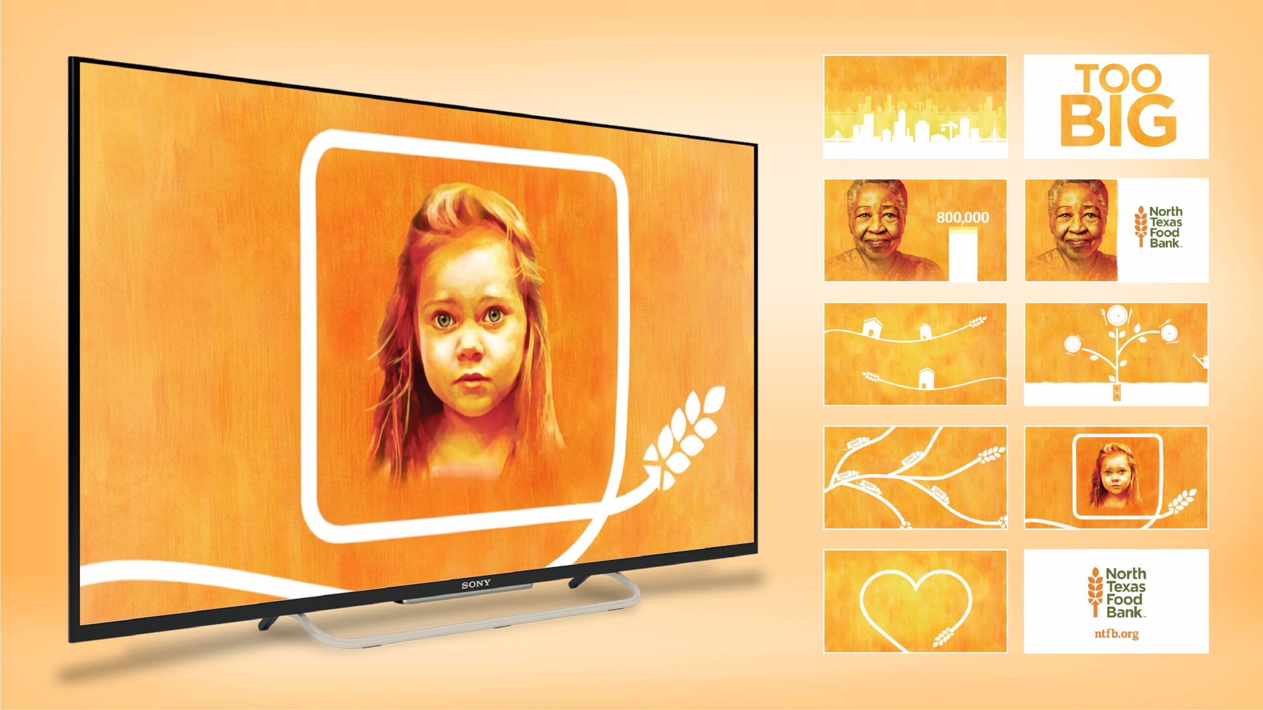 North Texas Food Bank Brand Identity - RSW Creative